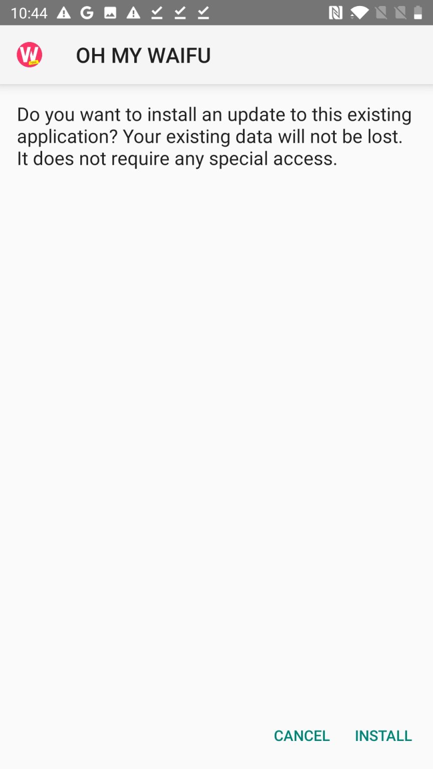 Download Oh My Waifu Apk v3.3.9 (Working)